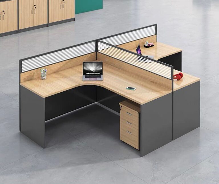 3-way Modular Office Workstation - Executive Elegance Furniture